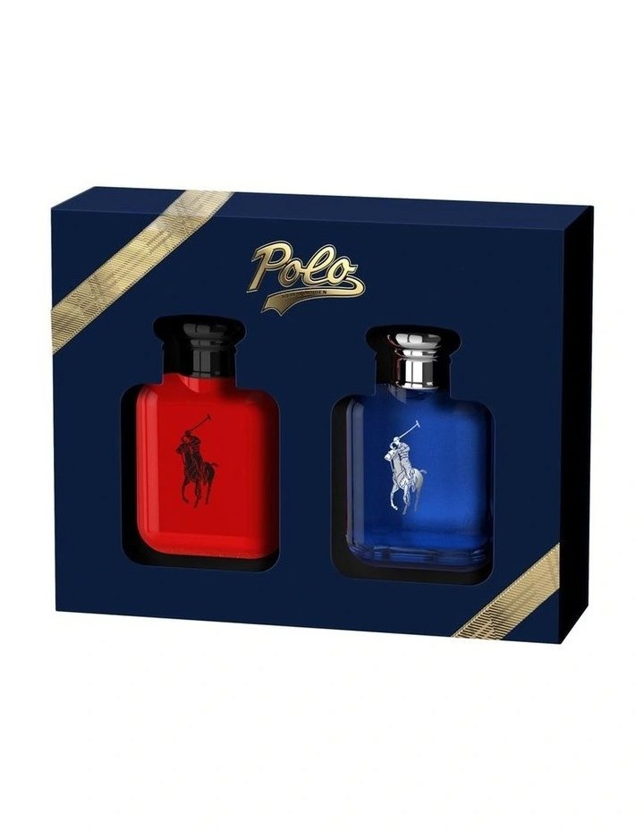 Ralph Lauren World Of Polo Red & Blue EDT 15ml 2 Piece Gift Set – The ...